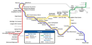 Vancouver SkyTrain Map & Routes | Transit Guide